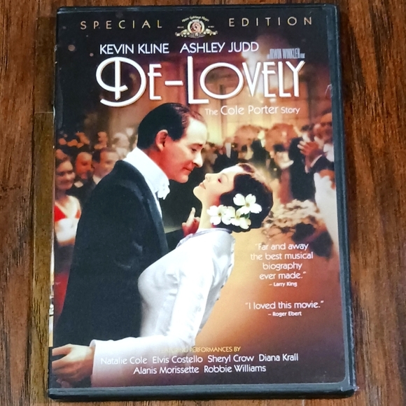 MGM | Media | Delovely Special Edition On Dvd Kevin Kline | Poshmark